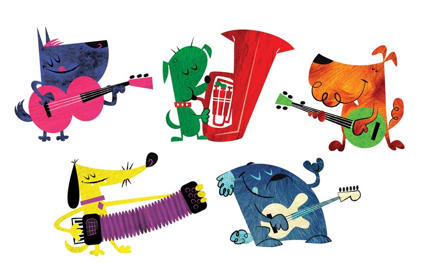 Hot dogs Illustration by Gary Boller | Directory of Illustration