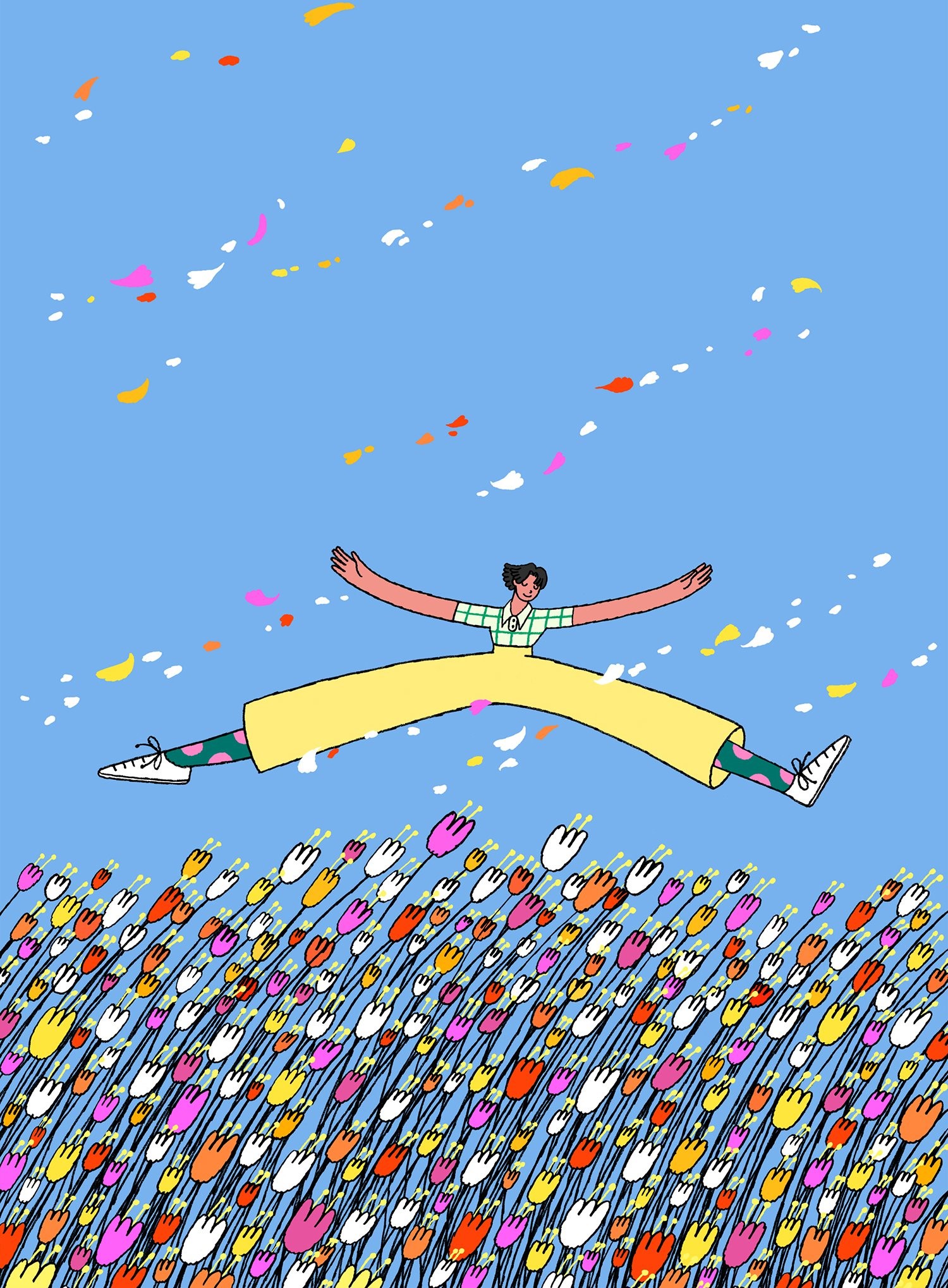 GooglePay digital wallpaper Illustration by Hye Jin Chung | Directory ...