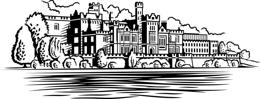 Kylemore Abbey Illustration by Ron Wilson | Directory of Illustration