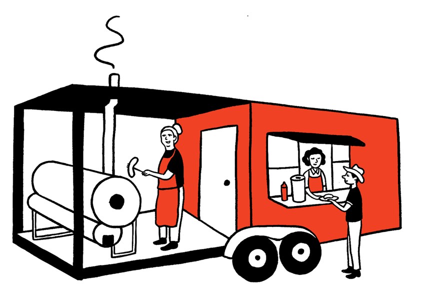 Pitmaster Illustration by Drue Wagner | Directory of Illustration