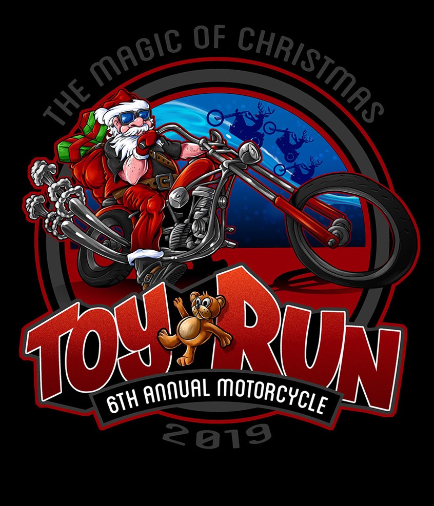 Toy Run 2019 Illustration by Ae Illustration | Directory of Illustration