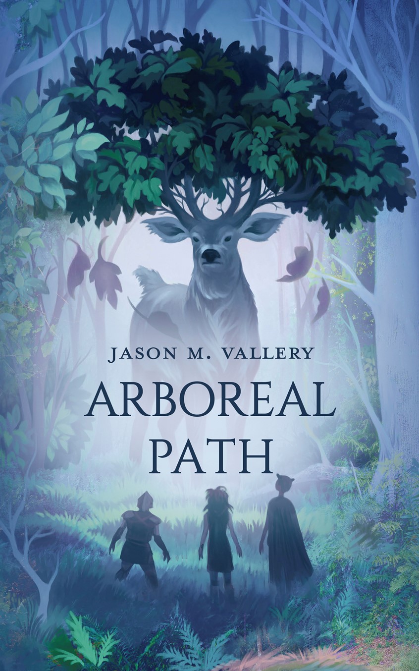 Arboreal Path - Fantasy Book cover Illustration by Casey Gerber ...
