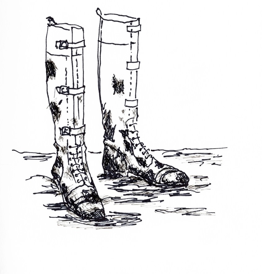 Riding Boots Illustration by Erin Pickering | Directory of Illustration