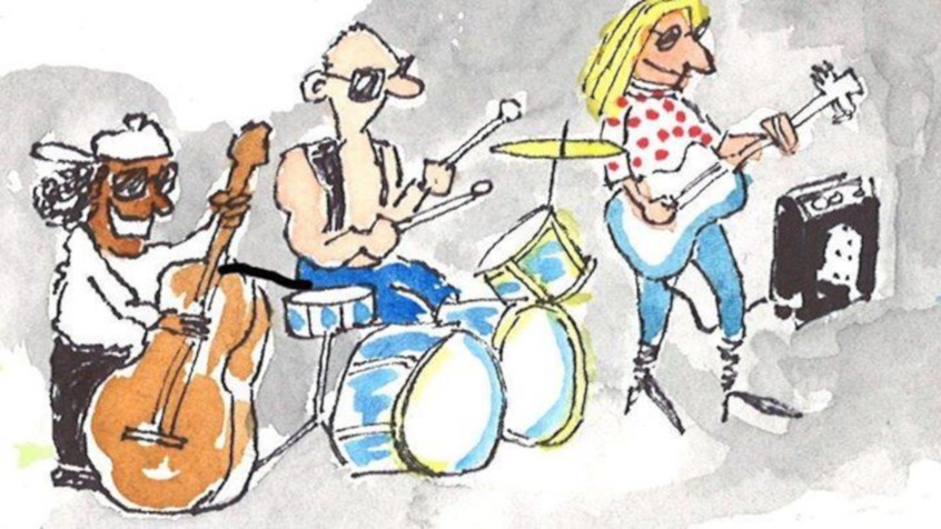 Musical Trio Illustration by Ed King | Directory of Illustration