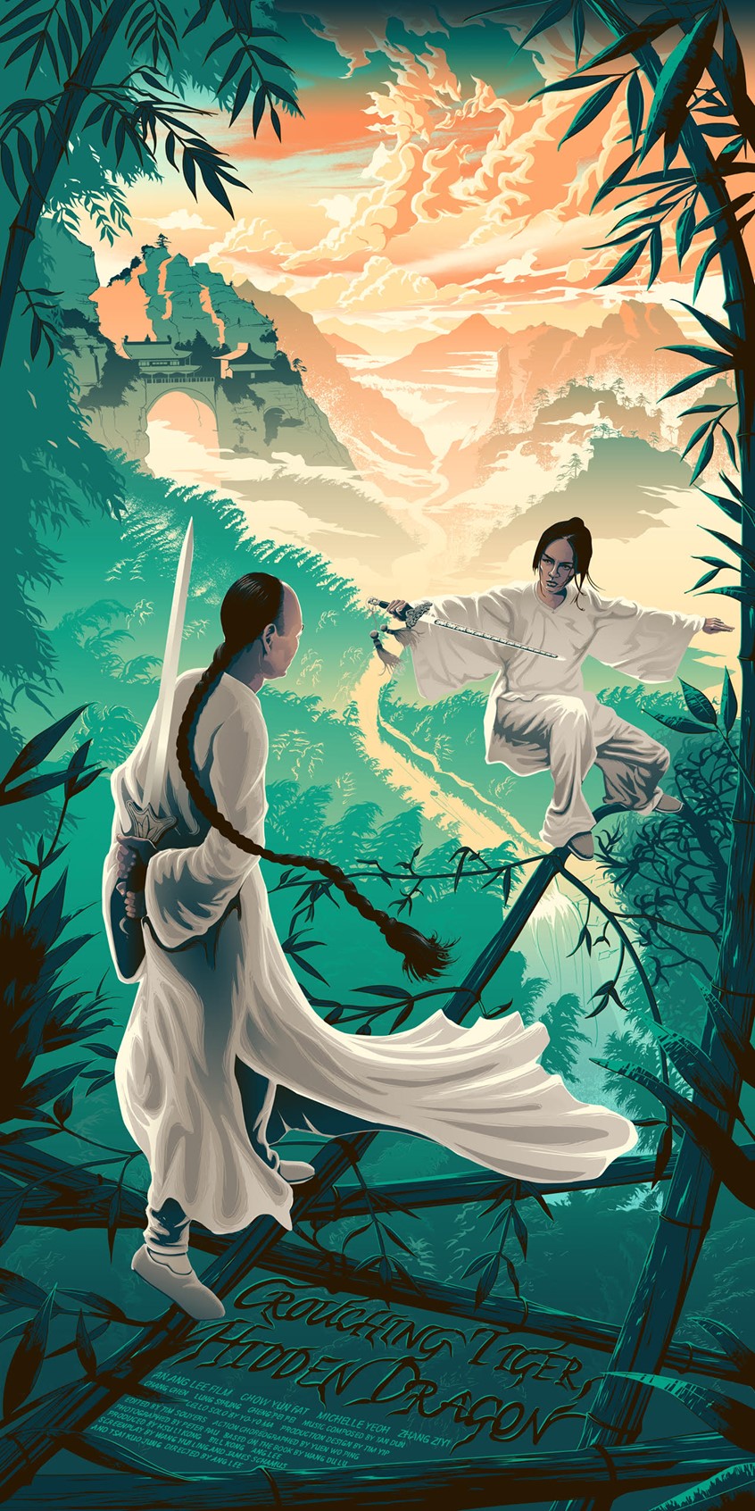 Crouching Tiger Hidden Dragon Illustration by Pete Lloyd | Directory of ...