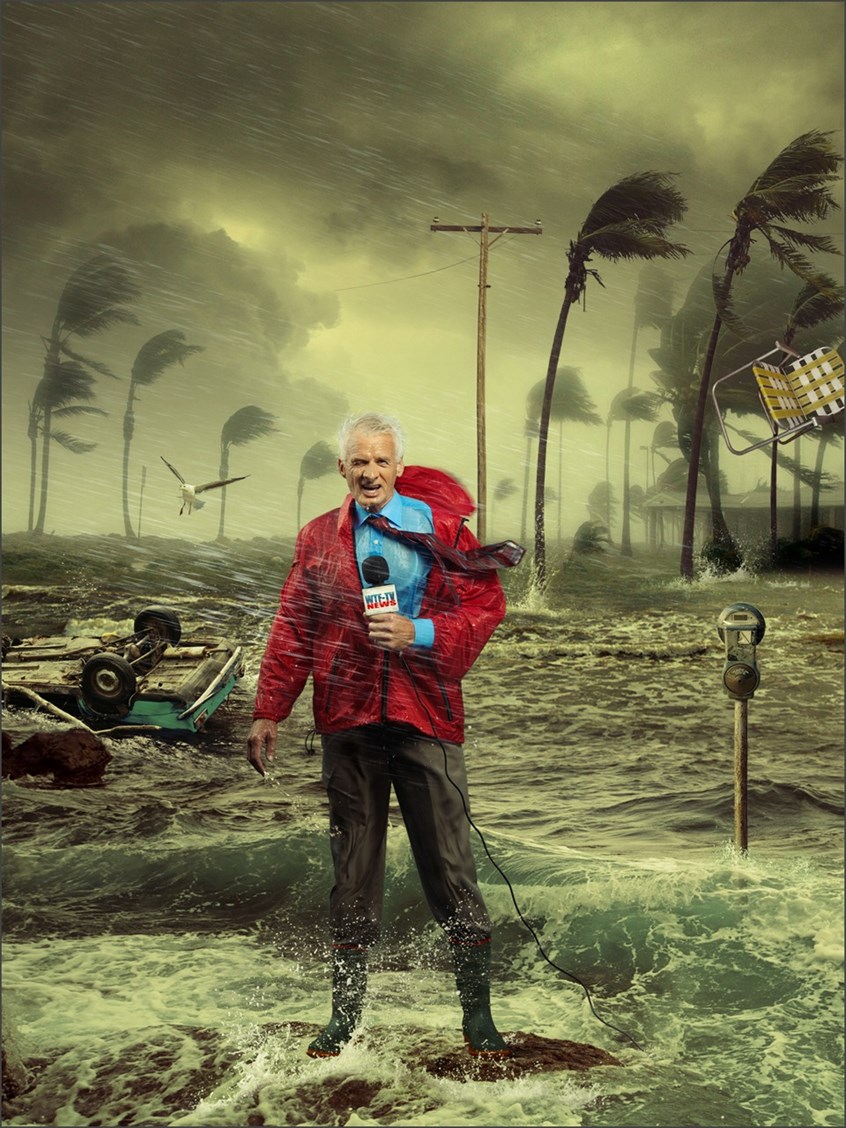 WTF Live Watch Weatherman Illustration by Hugh Syme | Directory of ...