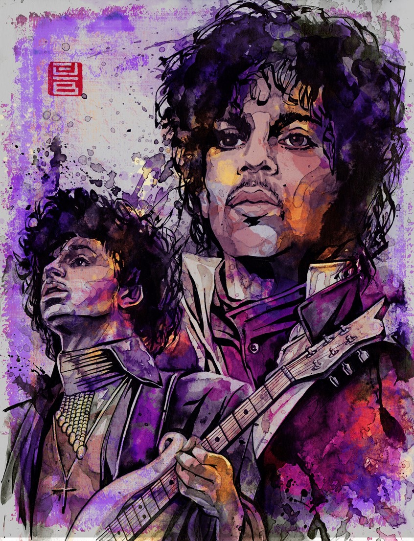 Prince Illustration by Jonathan Bruns | Directory of Illustration