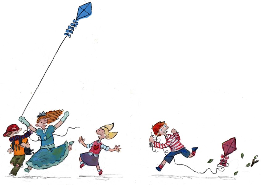 The Princess and the Fog - Friends Illustration by Anthony Lloyd Jones ...