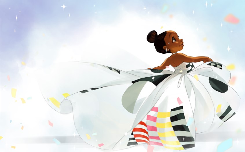 Parker Looks Up Illustration by Bea Jackson | Directory of Illustration