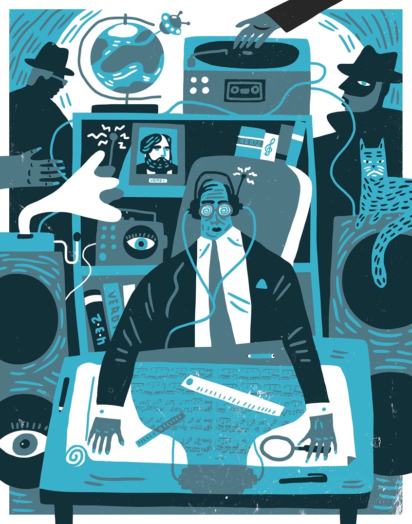 Conspiracy Illustration by Øivind Hovland | Directory of Illustration