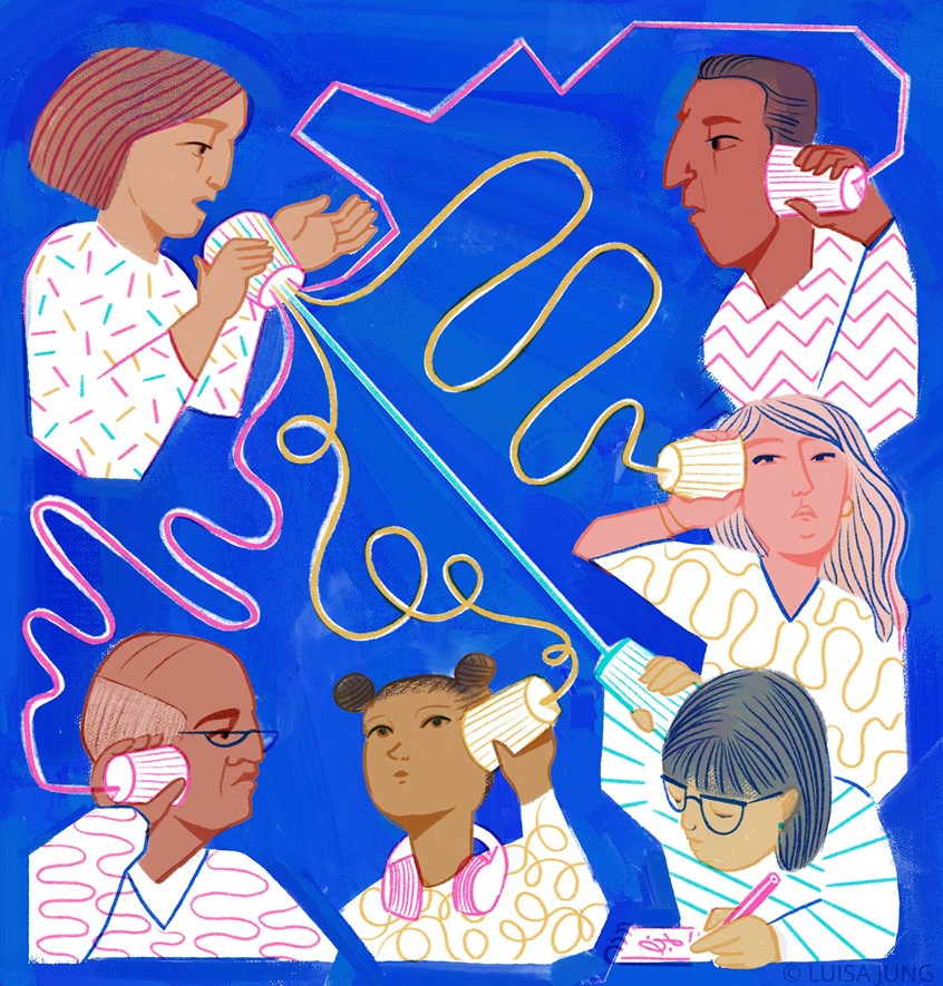 How to Become a 'supercommunicator' Illustration by Luisa Jung ...
