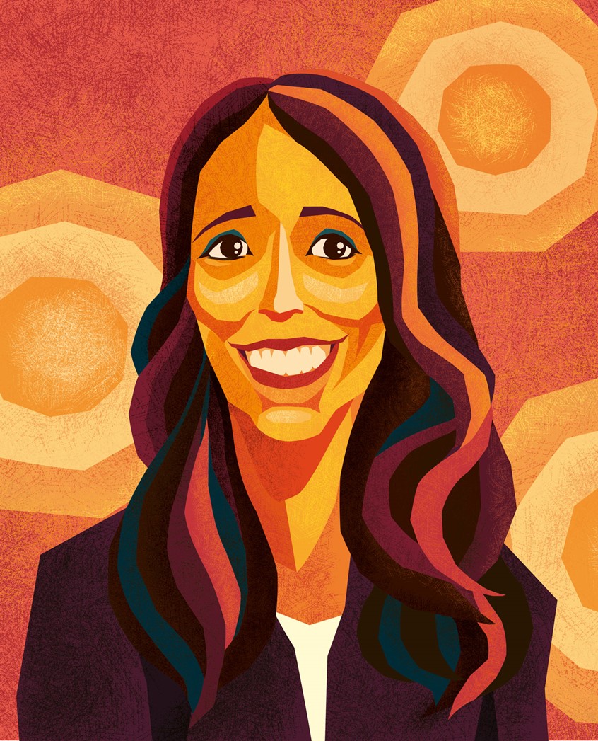 Jacinda Ardern Illustration by Julia Kerschbaumer | Directory of ...