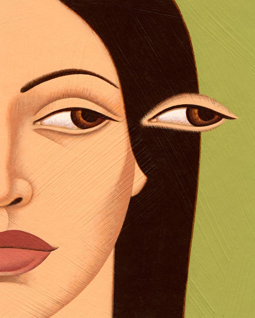 NOSY NEIGHBOR Illustration by Adam Niklewicz | Directory of Illustration