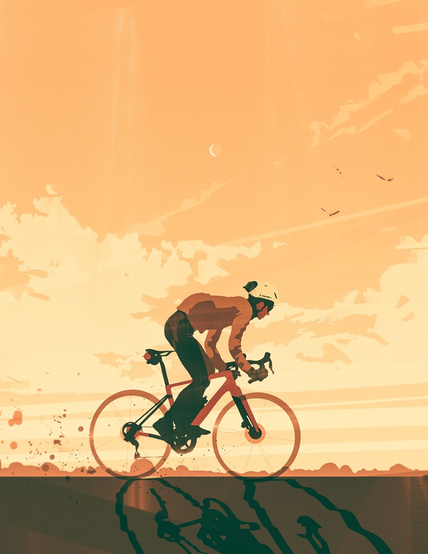 The Spirit of Gravel Illustration by Darya Shnykina | Directory of ...