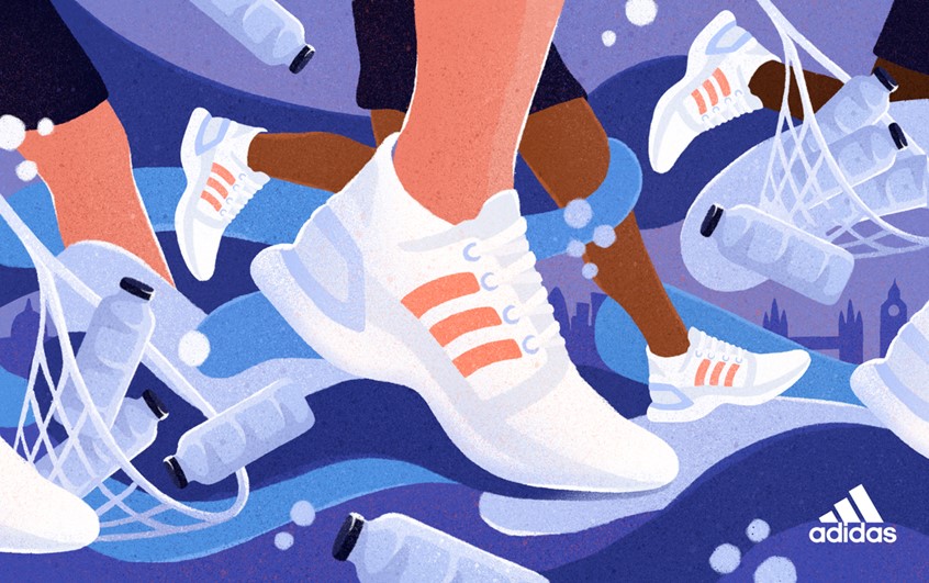 Adidas Illustration by Anna Broadhurst | Directory of Illustration
