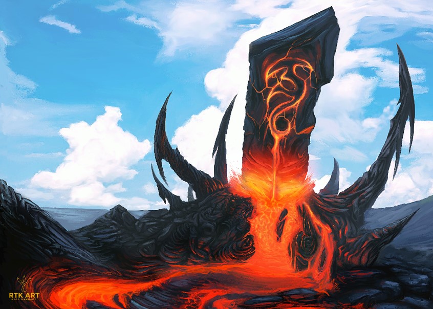 Hive Stone Illustration by Ryan Kennedy | Directory of Illustration