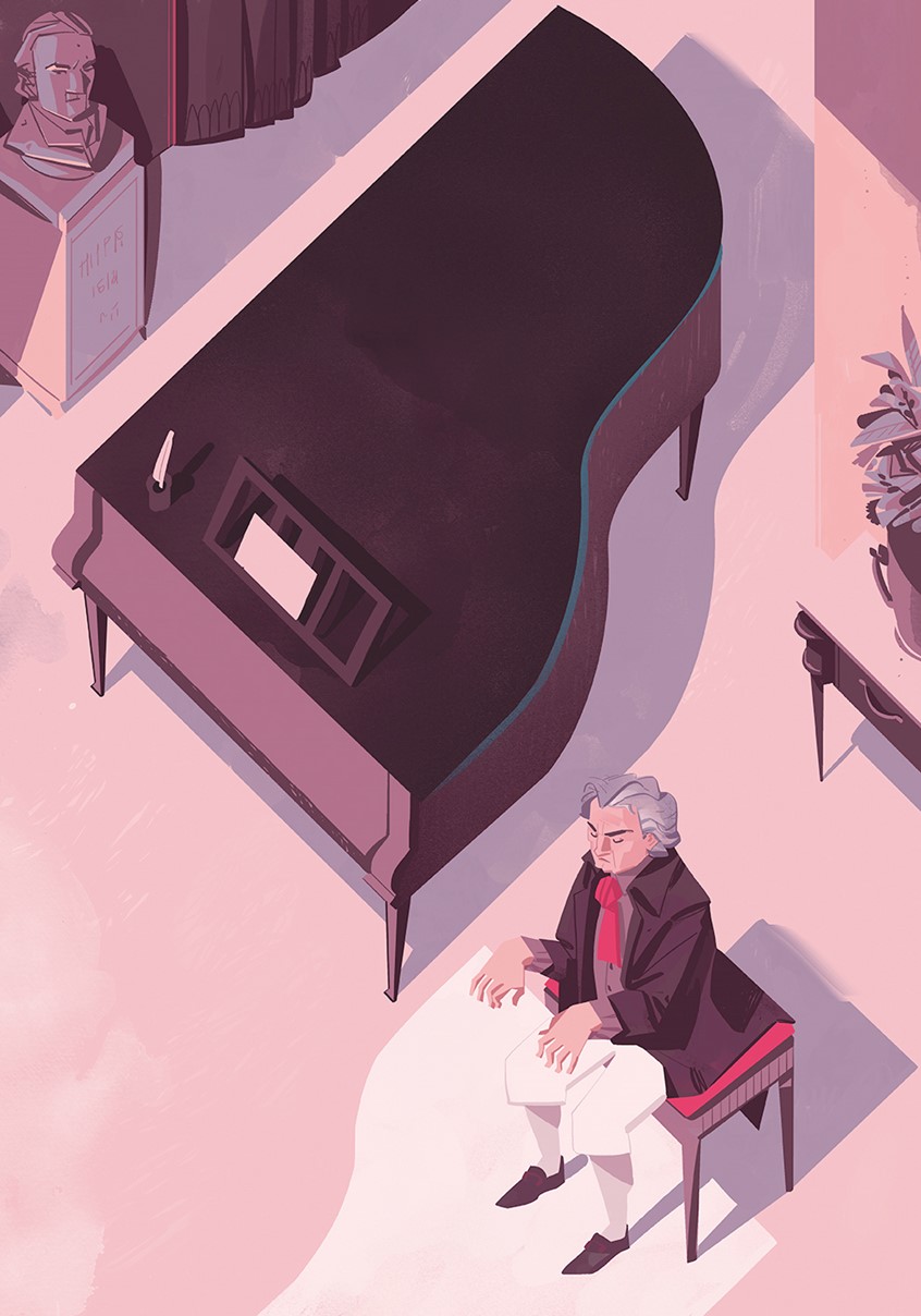 Composition Illustration by Giovanni Da Re | Directory of Illustration