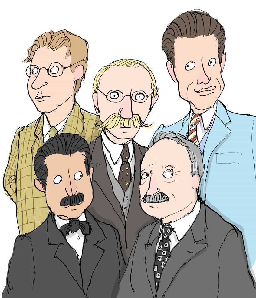 The inventors of wireless Illustration by Rupert Van Wyk | Directory of ...