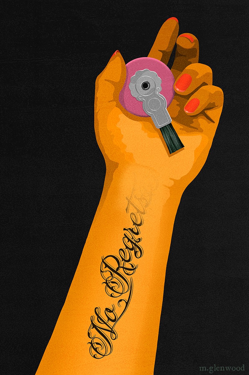 No Regrets Illustration by MICHAEL GLENWOOD | Directory of Illustration