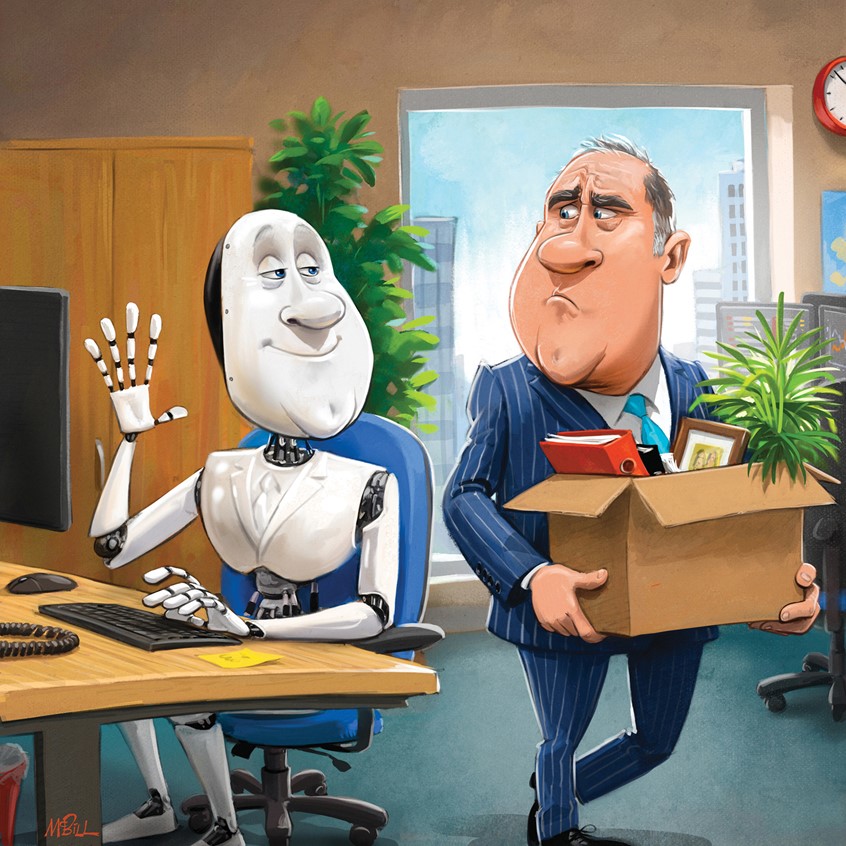 Will A.I. take your job? Illustration by Howard Mcwilliam | Directory ...