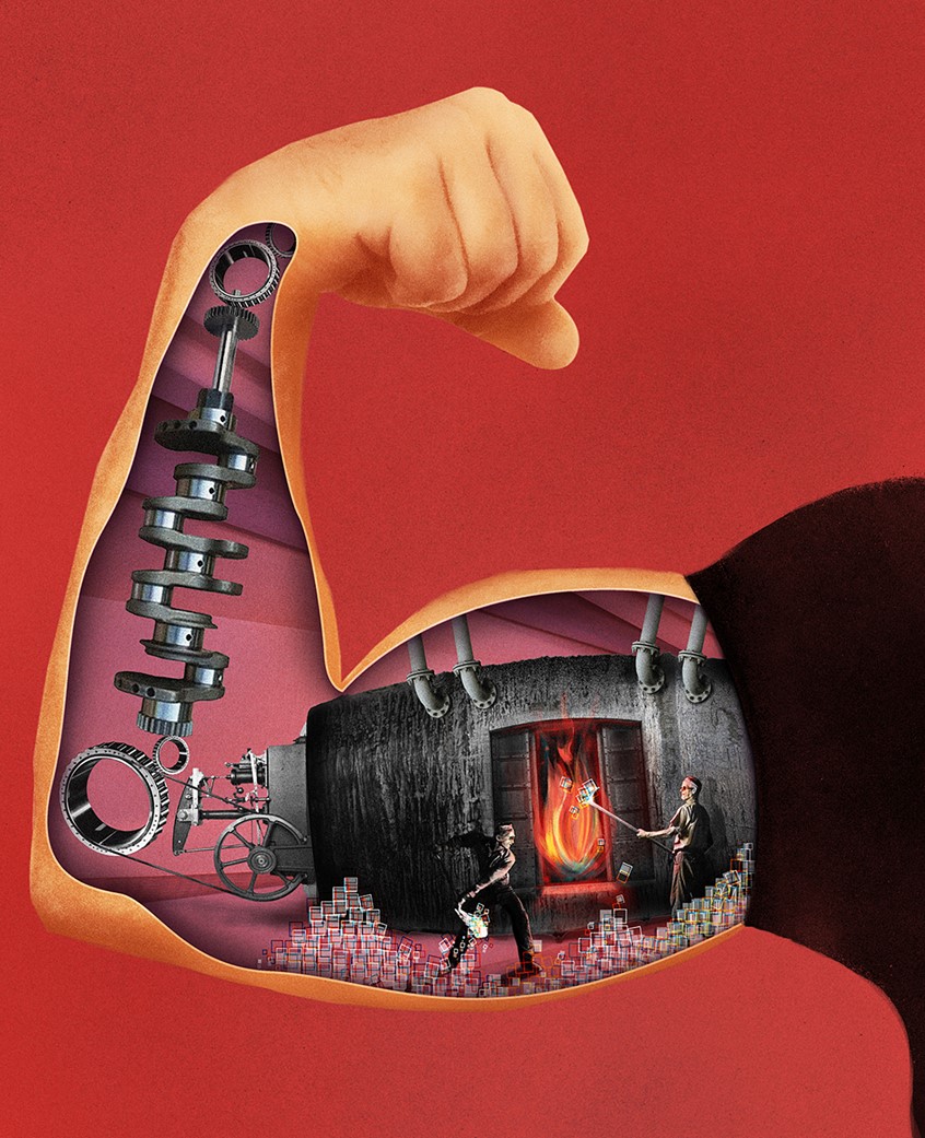 New Power Illustration by Charlie Padgett | Directory of Illustration