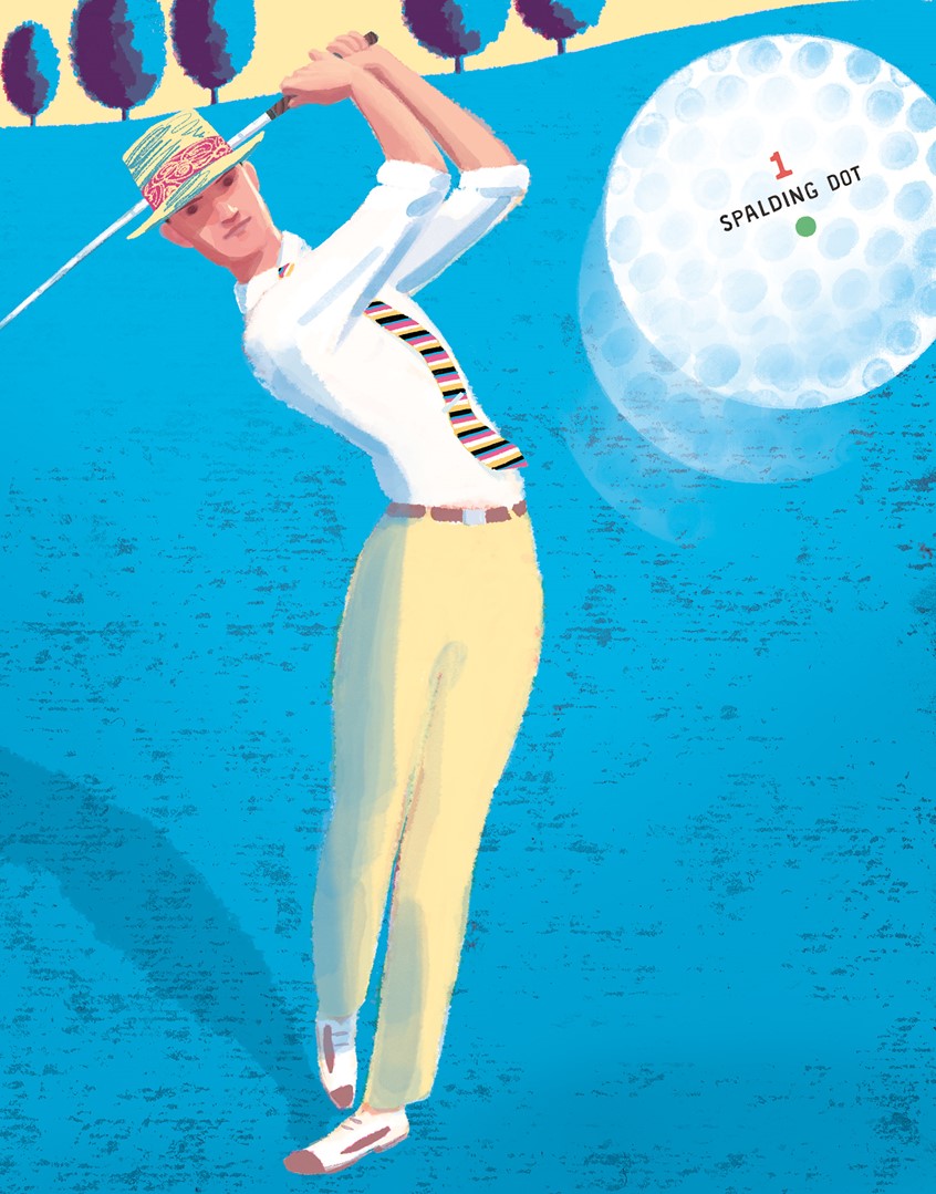 Spalding DOT Illustration by Steven Salerno | Directory of Illustration
