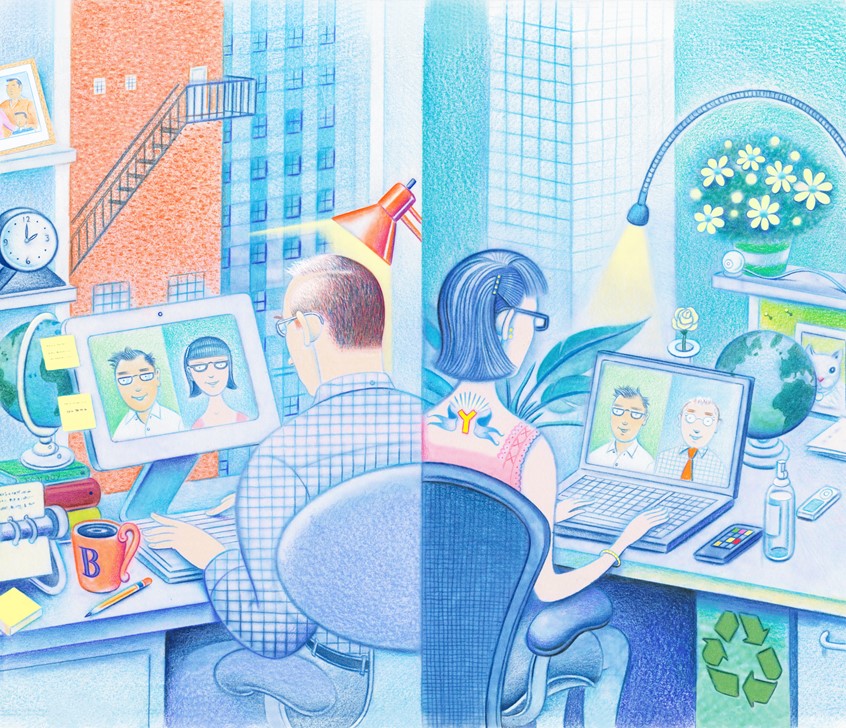 Illustration by Dave Calver | Directory of Illustration