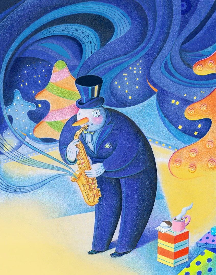 Illustration by Dave Calver | Directory of Illustration