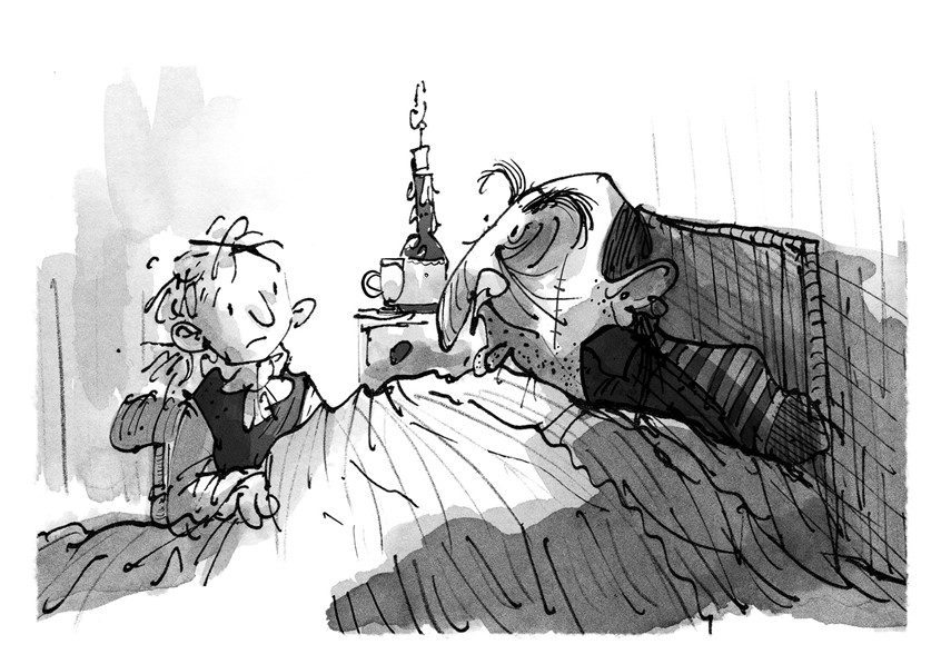 Billy Bones Recovers Illustration by Tom Snape | Directory of Illustration