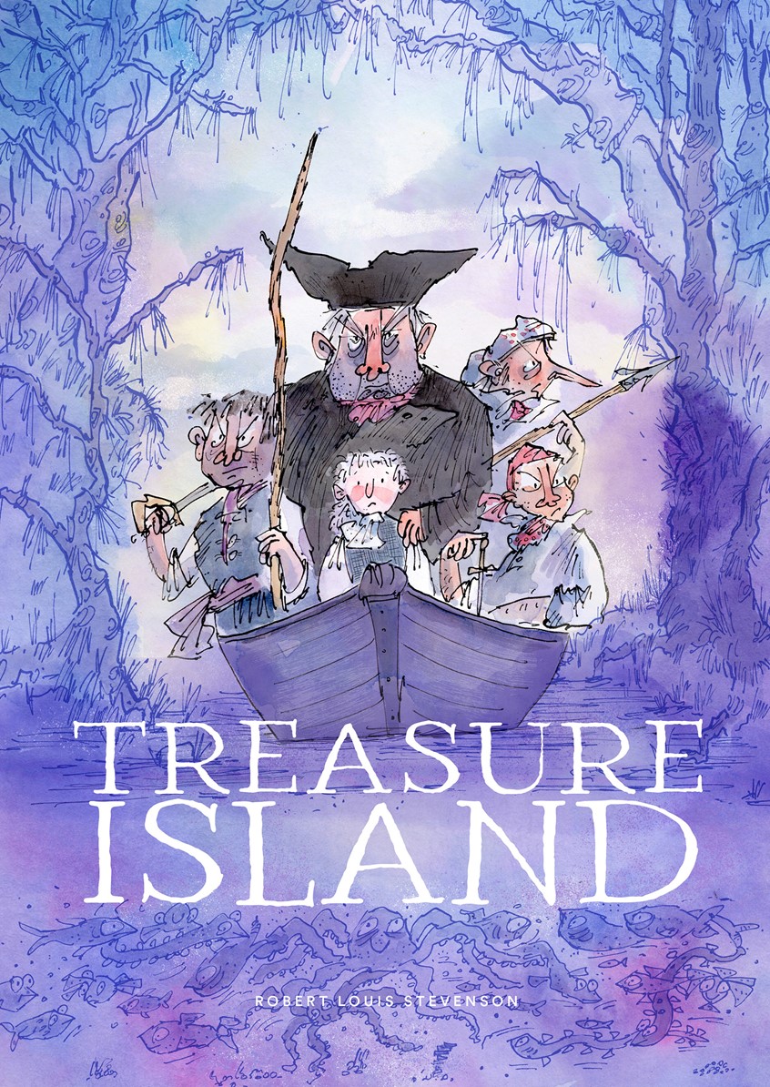 Treasure Island Illustration by Tom Snape | Directory of Illustration