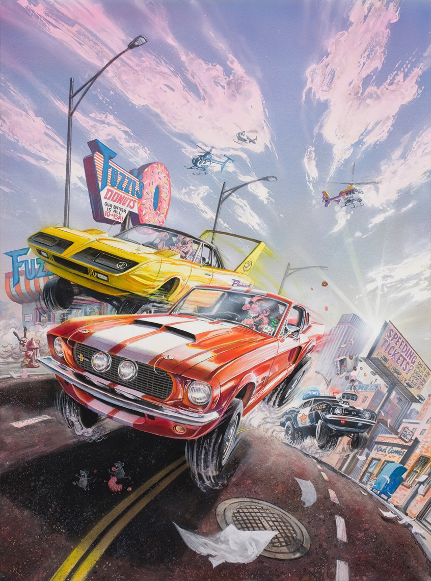 CARtoons Magazine Cover - Issue #2 Illustration by Jeff Slemons ...