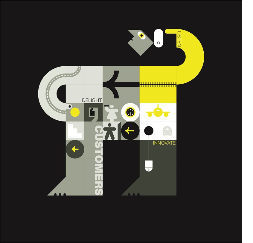 Tronox Customer Values Illustration by Grundini | Directory of Illustration