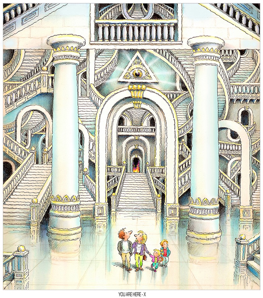 YOU ARE HERE--> O Illustration by Norm Bendell | Directory of Illustration