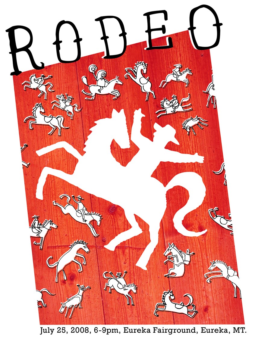 Rodeo Illustration by Dominic Trevett | Directory of Illustration
