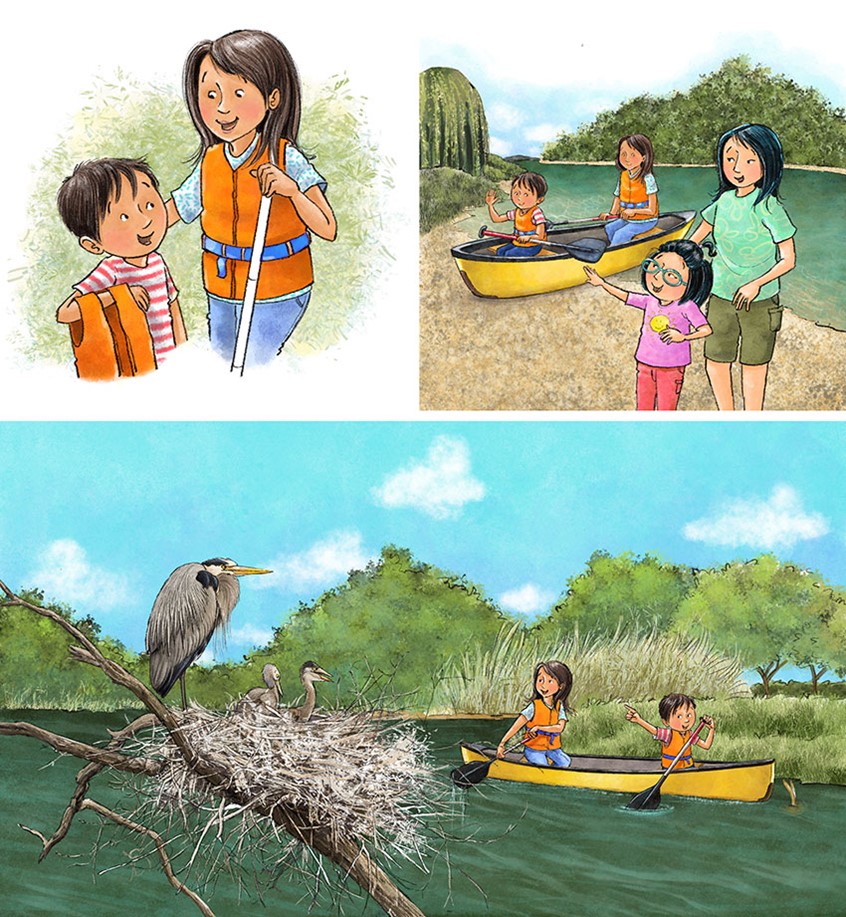 The Mystery of the Fishy Canoe Illustration by Tammie Lyon | Directory ...