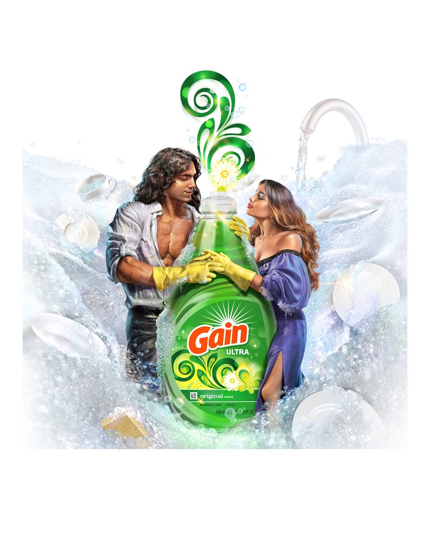 Gain Laundry Detergent Promo Illustration by Jeff Wack | Directory of ...