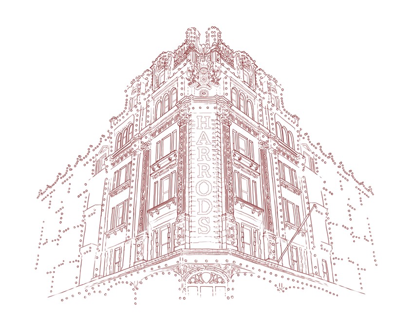 Harrods Illustration by Swindler & Swindler | Directory of Illustration